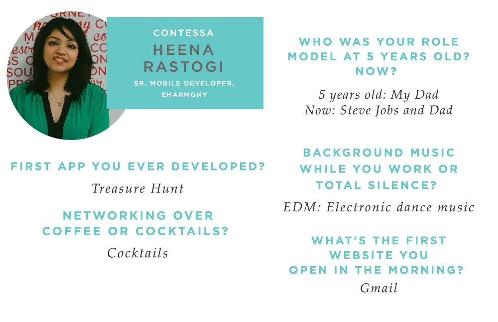 An Interview With Heena Rastogi, Senior Mobile Developer for eHarmony ...